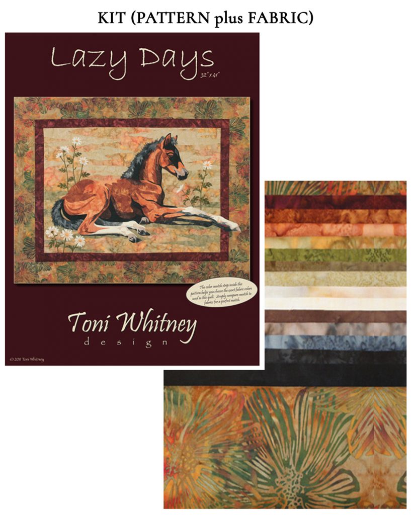 Fusible Appliqué Art Quilt Products by Toni Whitney Design