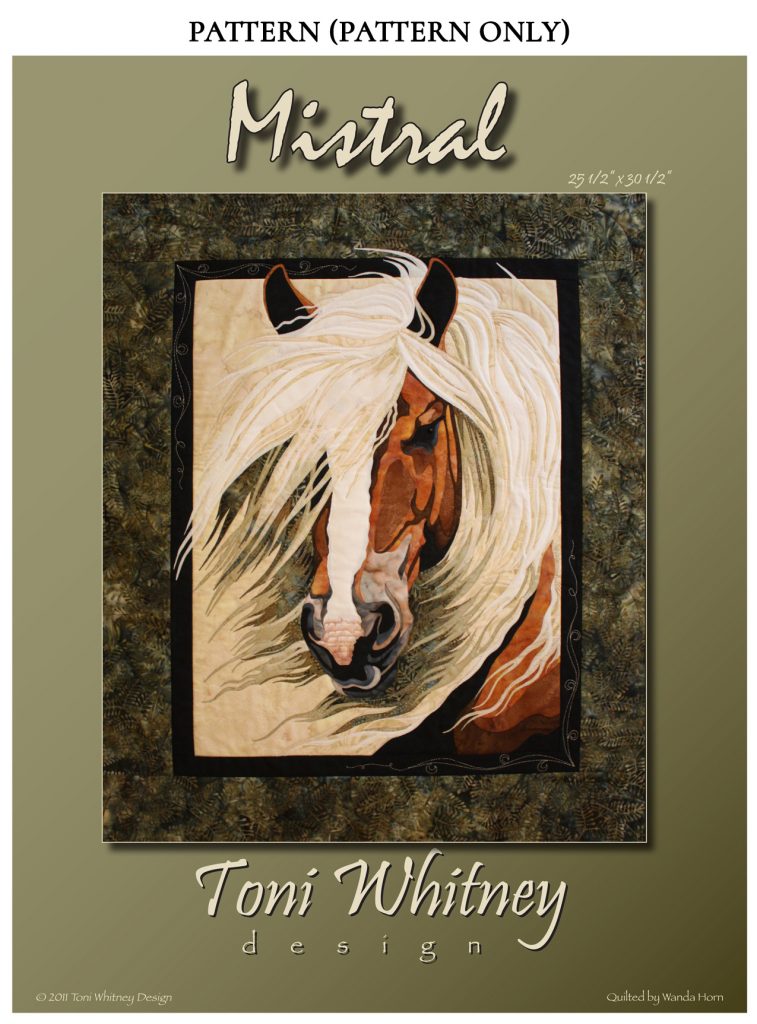 Fusible Appliqué Art Quilt Products by Toni Whitney Design