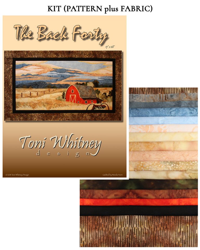 Fusible Appliqué Art Quilt Products by Toni Whitney Design