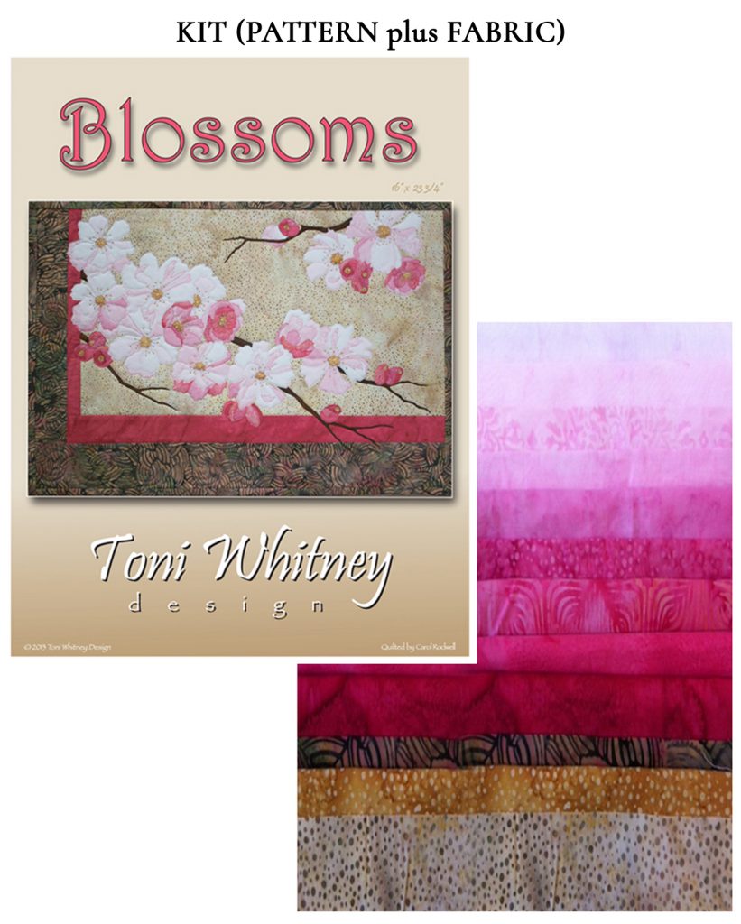 Fusible Appliqué Art Quilt Products by Toni Whitney Design