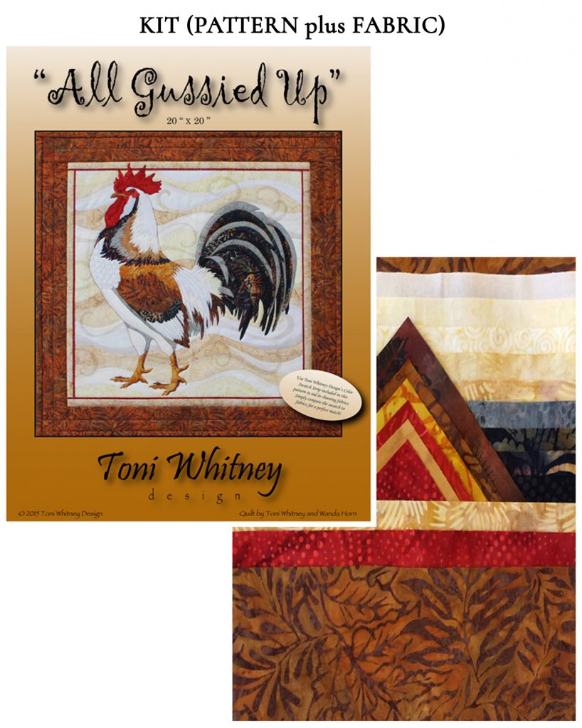 Fusible Appliqué Art Quilt Products by Toni Whitney Design